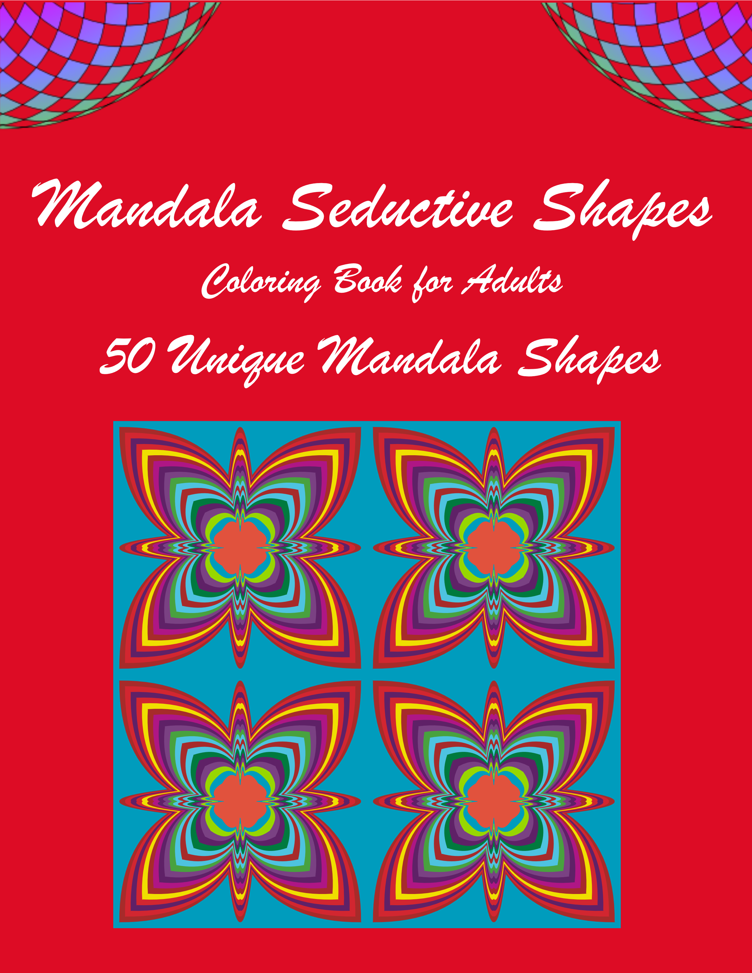 Shapes Coloring Book FRONT Cover E - Live A Supercharged Life